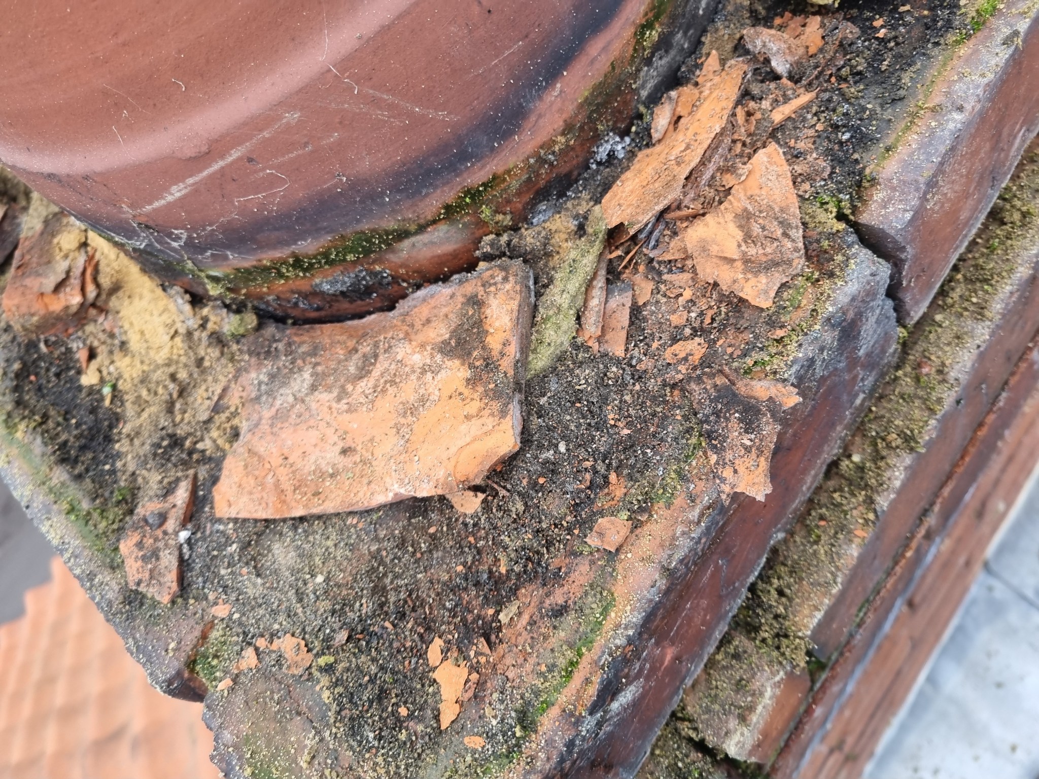 Chimney flaunching – Screw it!