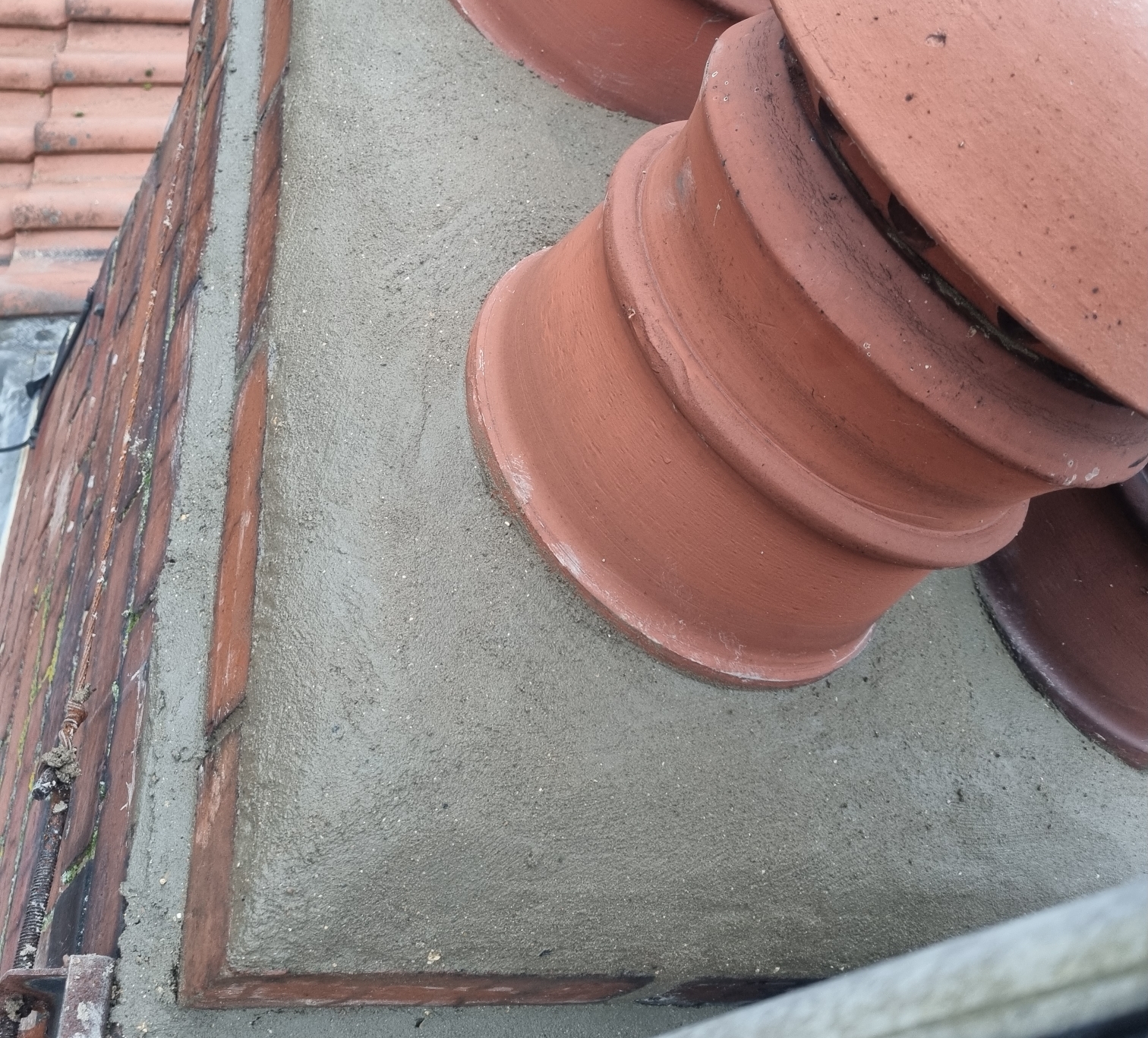 Chimney flaunching – Screw it!
